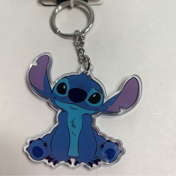 Disney | Accessories | Nwt Disney Stitch Keychain Plastic Keychain Of ...